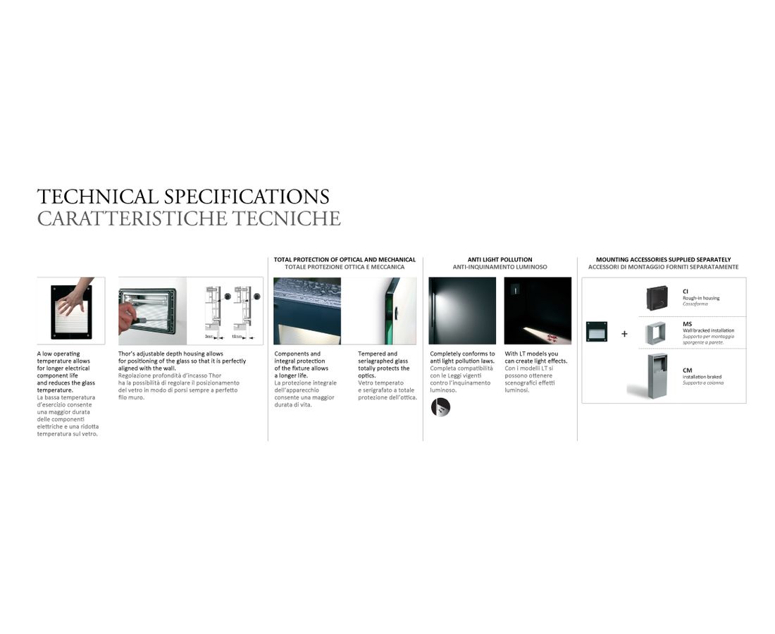 Встраиваемый светильник Castaldi Lighting THOR D51
